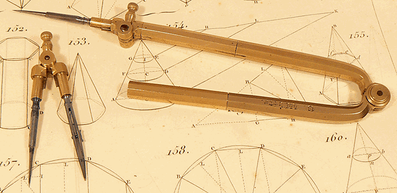 Compas de poche, universel - Compas universel - Instrument de ...
